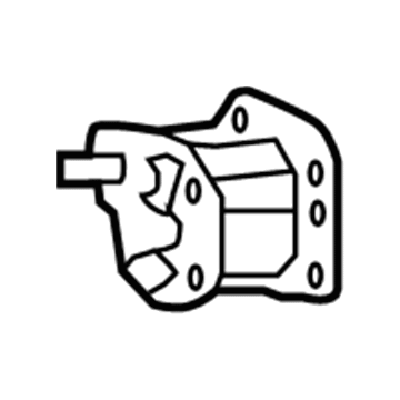 5202560031 Toyota кронштейн усилителя переднего бампера