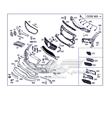 A2188851323 Mercedes | купить на Avto.pro