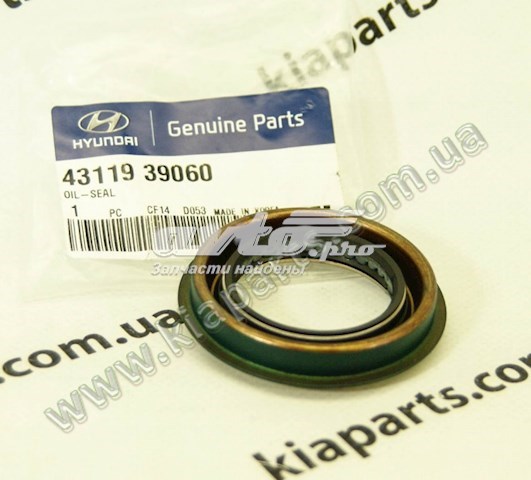 4311939060 Hyundai/Kia сальник полуоси переднего моста