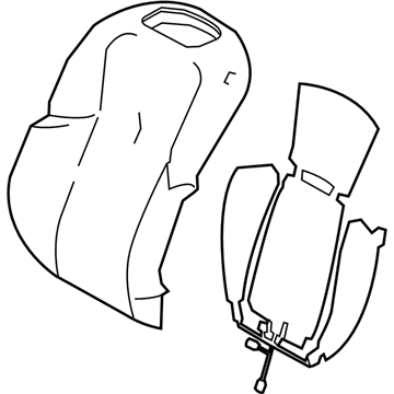 7107350G60E5 Toyota cover sub-assy, fr s