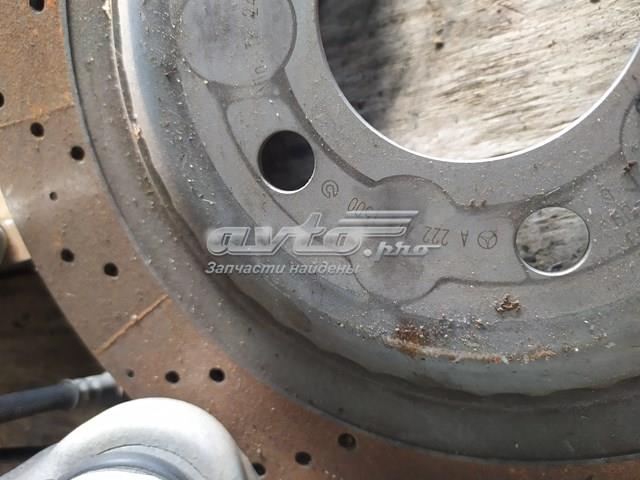 A2224231500 Mercedes диск тормозной задний