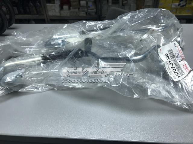 1570731030 Toyota трубка (шланг масляного радиатора, высокого давления)