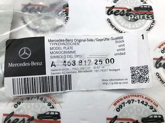 A4638172500 Mercedes напис amg