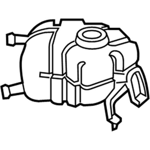 F2GZ8A080A Ford Бачок системы охлаждения расширительный