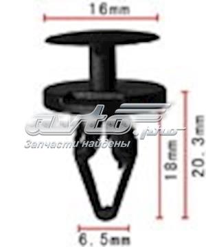 4855809 Ford пистон (клип крепления бампера переднего)