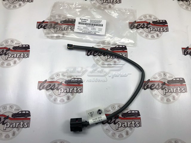 9Y0907253B Porsche датчик износа тормозных колодок передний