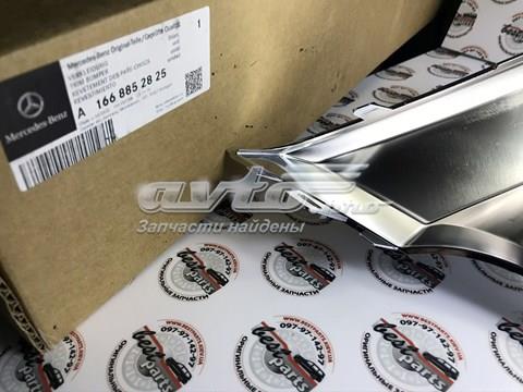 A1668852825 Mercedes юбка переднего бампера