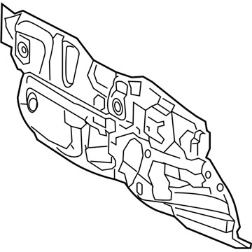 5521002780 Toyota insulator assy, dash