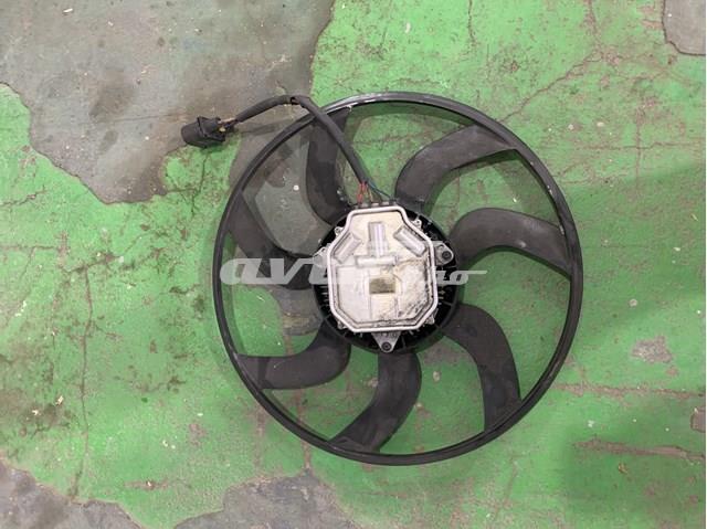 8W0959455M VAG диффузор радиатора охлаждения, в сборе с мотором и