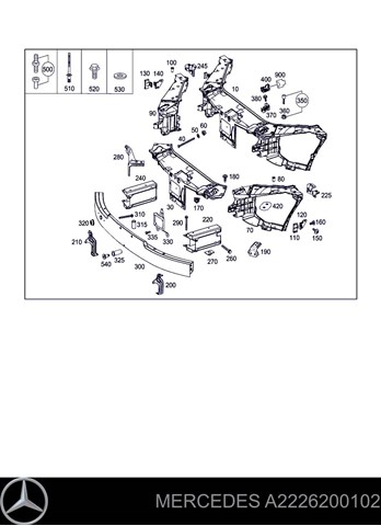 A2226200102 Mercedes купить недорого