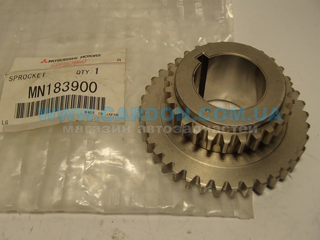 MN183900 Mitsubishi звездочка-шестерня привода коленвала двигателя