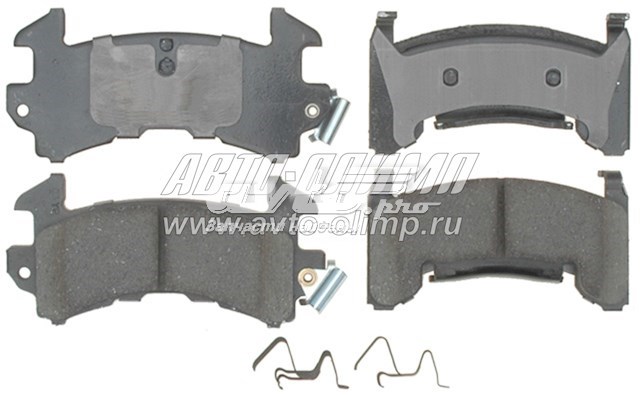 88909651 General Motors колодки тормозные передние