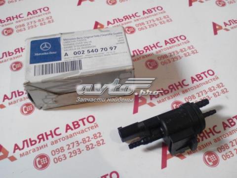 A0025407097 Mercedes переключающий клапан системы подачи воздуха