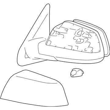 879400C400C1 Toyota mirror assy, outer r