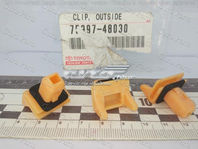 Пистон (клип) крепления накладок порогов TOYOTA. Купить пистон (клип ...