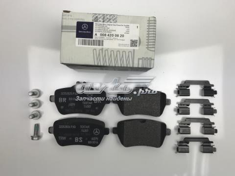 0084200820 Mercedes задние колодки