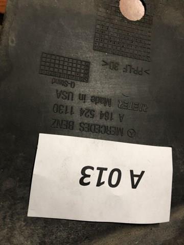 A1645241130 Mercedes защита бампера переднего