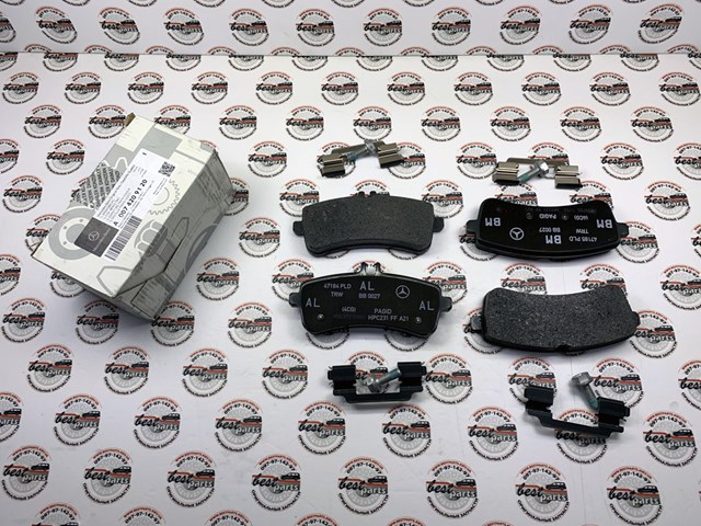 0004207104 Mercedes | Колодки тормозные передние дисковые 0004207104 ...