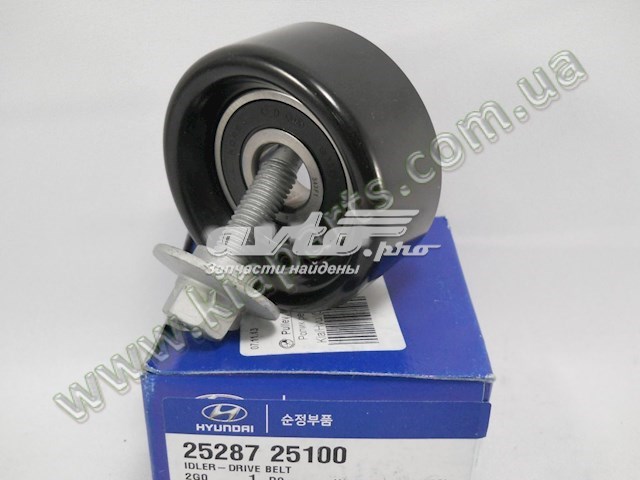 2528725100 Hyundai/Kia ролик приводного ременя, паразитний (Генератор)