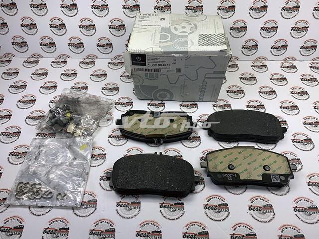 A0004204802 Mercedes колодки передние