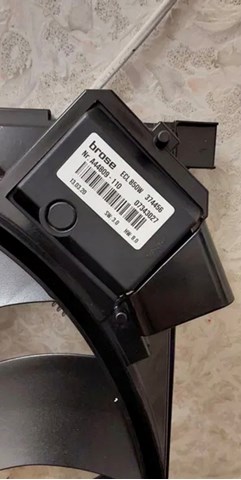 4635000293 Mercedes | Диффузор радиатора охлаждения, в сборе с мотором ...