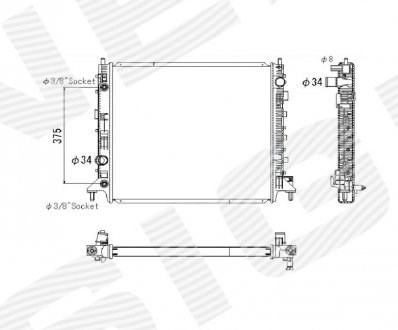 RA13598Q Signeda сравнить цены на Автопро