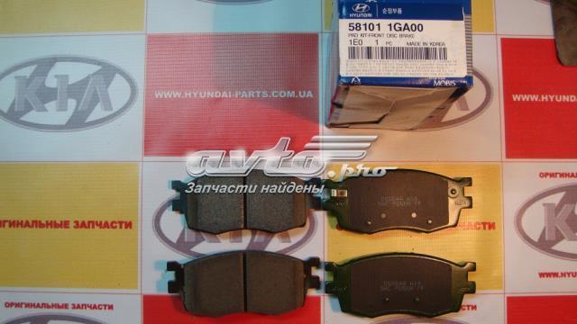 581011GA00 Hyundai/Kia колодки передние
