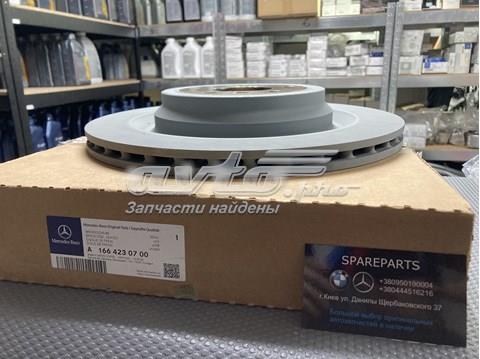 1664230700 Mercedes диск тормозной задний