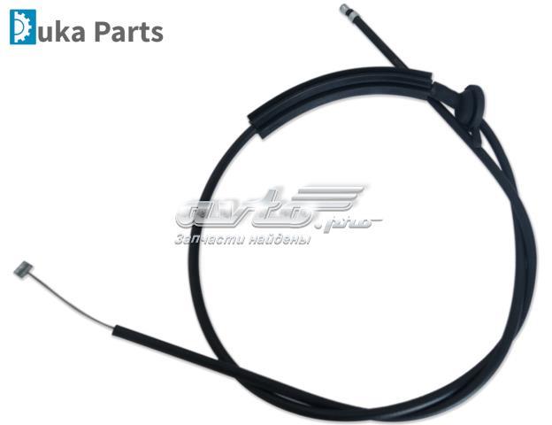 51237197474 BMW трос открывания капота задний
