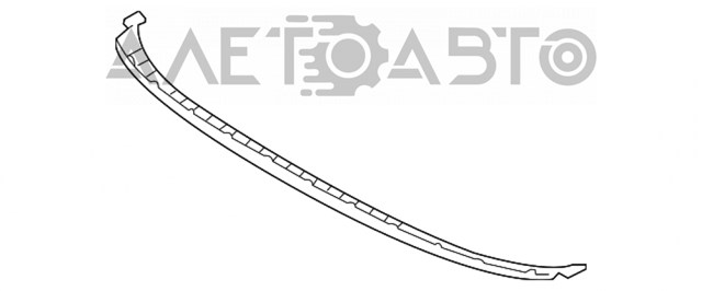 865914U500 Hyundai/Kia Спойлер переднего бампера