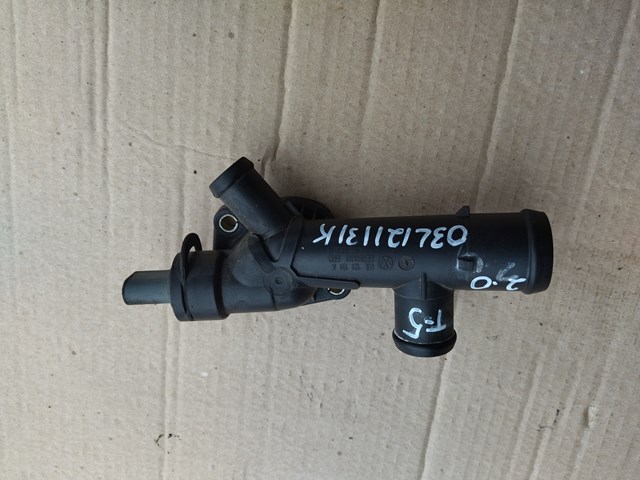 03L121131K VAG Фланец системы охлаждения (тройник)