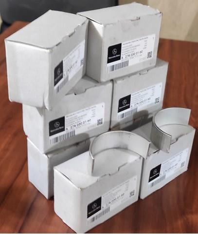 A2780300160 Mercedes вкладыши коленвала шатунные, комплект, стандарт (std)