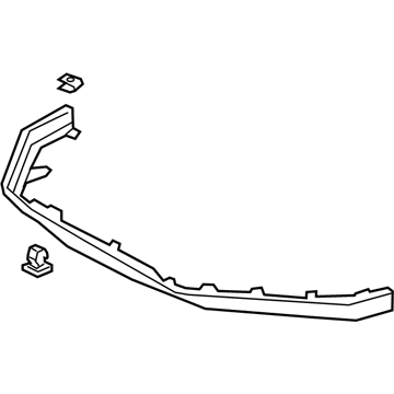 5241176010 Toyota спойлер бампера переднього