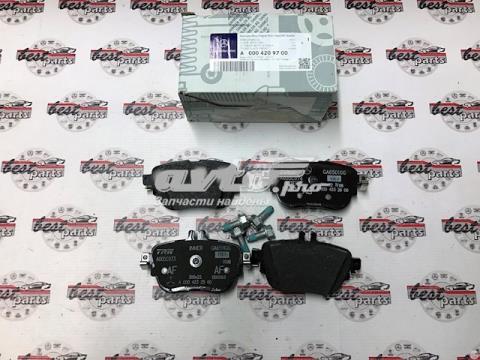 A0004209700 Mercedes комплект колодок тормозных