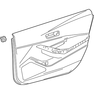 6762002W00C7 Toyota panel assy, fr door