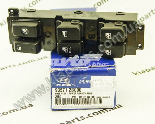 935712B000 Hyundai/Kia кнопка управления стеклоподъемником