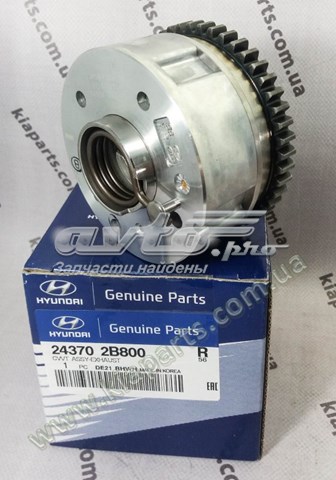 243702B800 Hyundai/Kia звездочка-шестерня распредвала двигателя, выпускного
