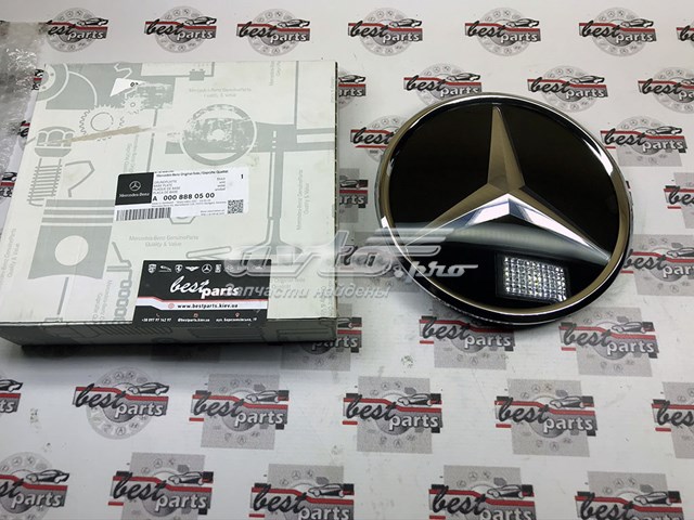 A0008880500 Mercedes эмблема фирменная радиатора