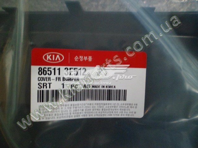 865113E512 Hyundai/Kia бампер передний