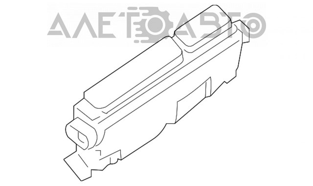 865272W000 Hyundai/Kia кронштейн бампера переднего внешний левый